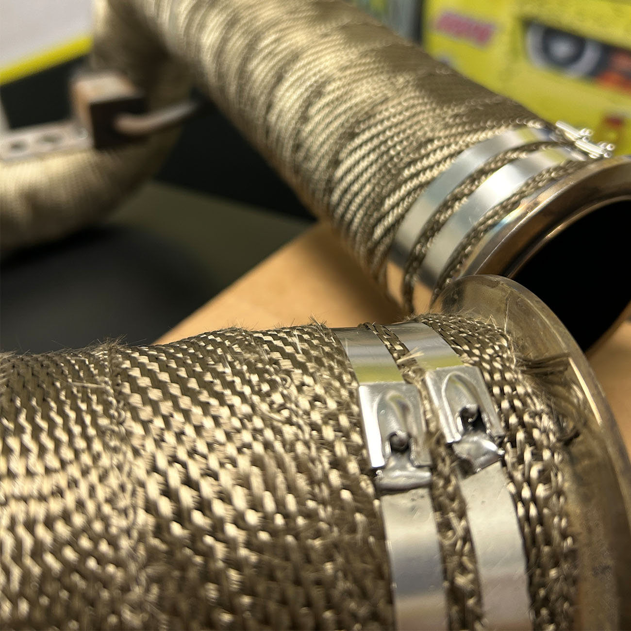 Lava Exhaust Wrap, Heat Shield Exhaust