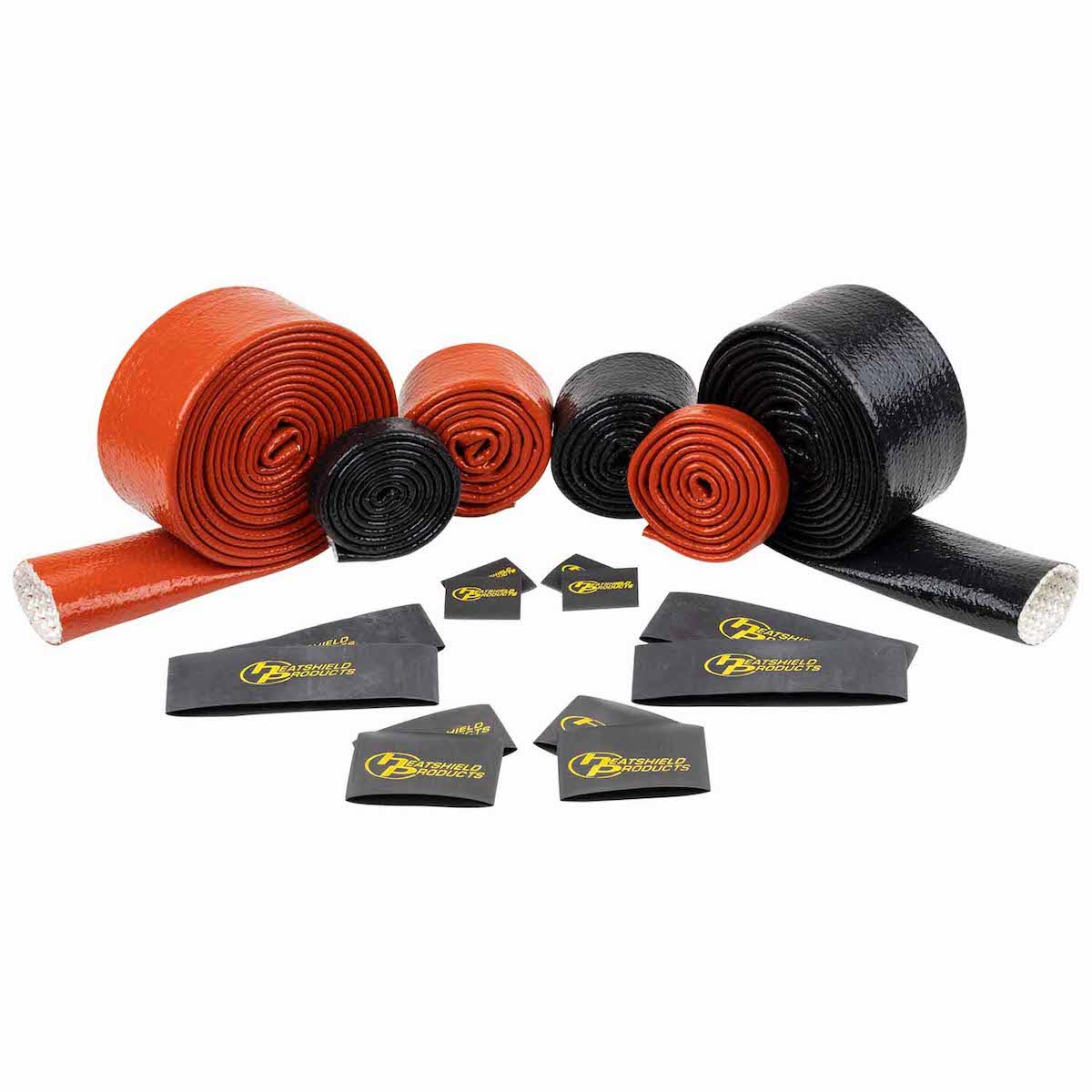 Car & Truck Heat Shields, Wraps & Sleeves 1inch 25mm Red Color ...