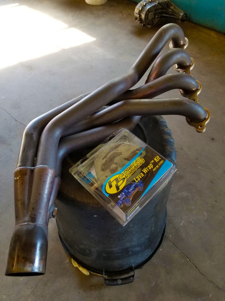Lava Exhaust Wrap Install and Test - Heat Shield, Heat Reflective ...