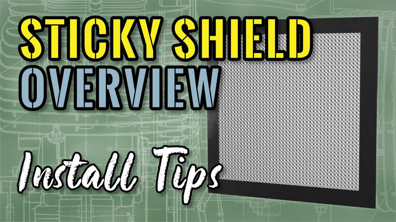 Peel and Stick Heat Shield - Sticky Shield | Heatshield Products